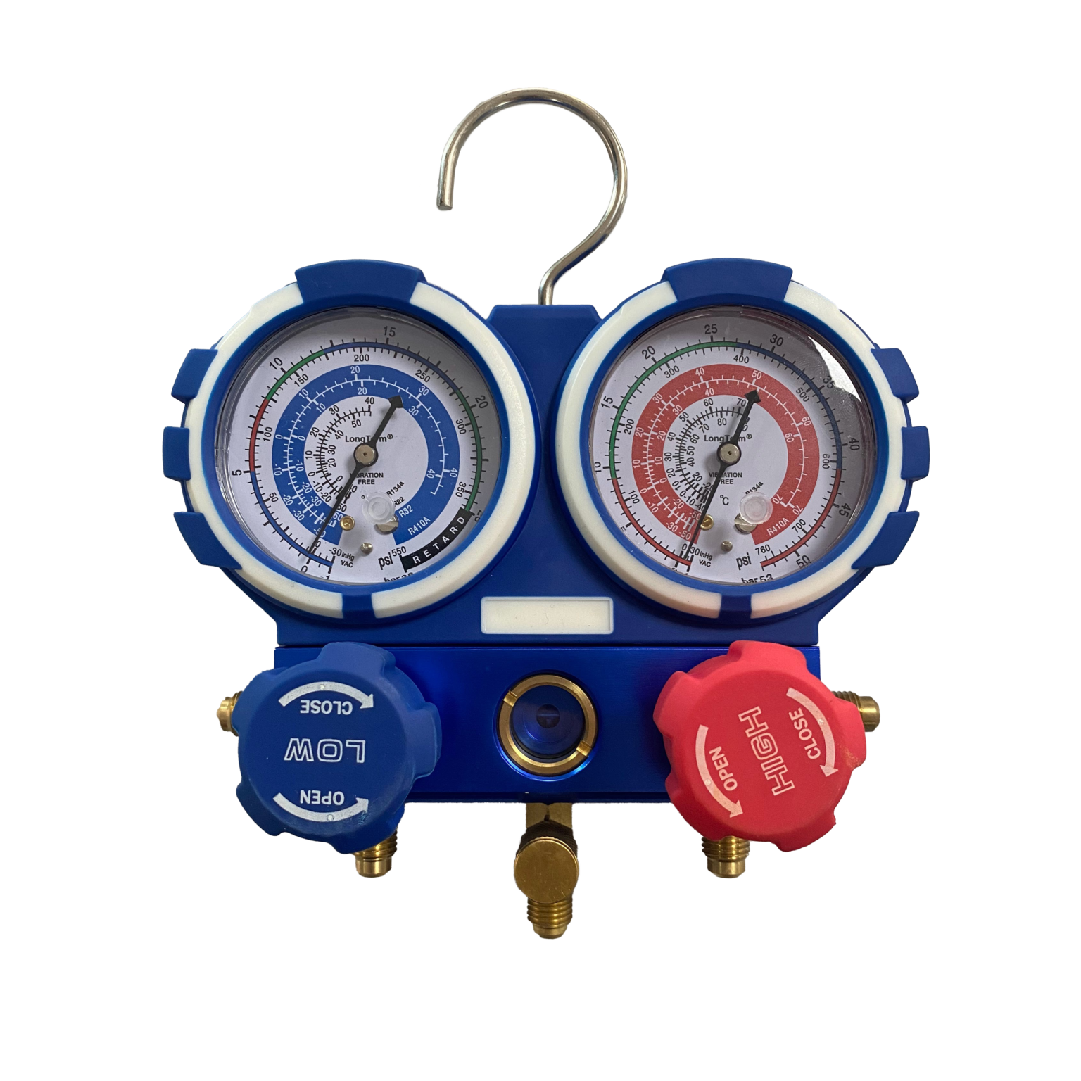 Manómetro Manifold con KIT de Mangueras y Adaptadores – Climatización