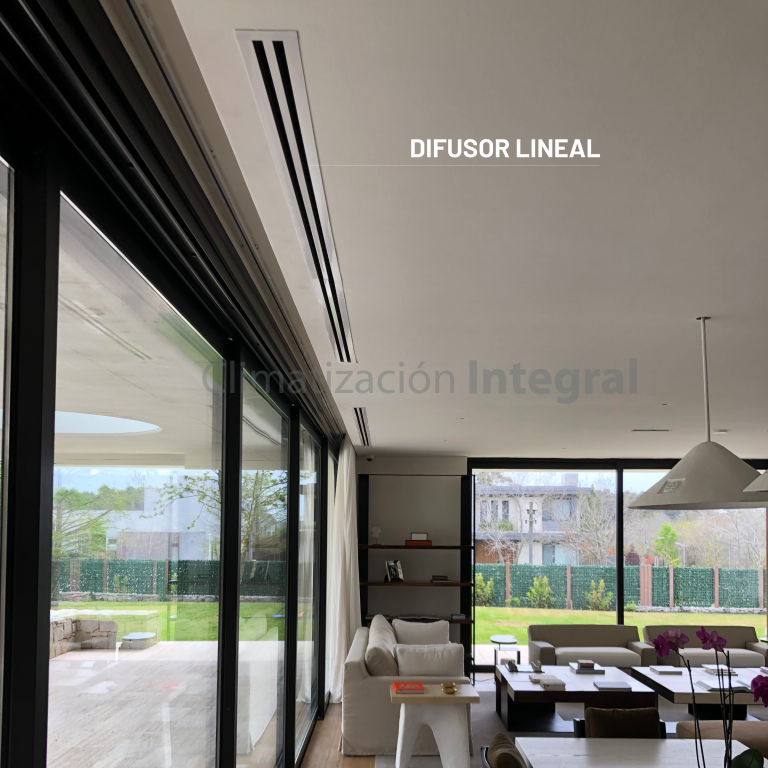 DIFUSOR lineal marco visto modelo DLF40 – BROFER – Climatización